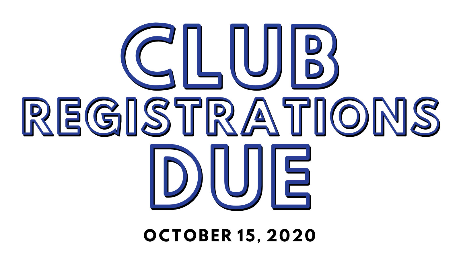 2020-2021 Club Registrations Due Soon - Cadets