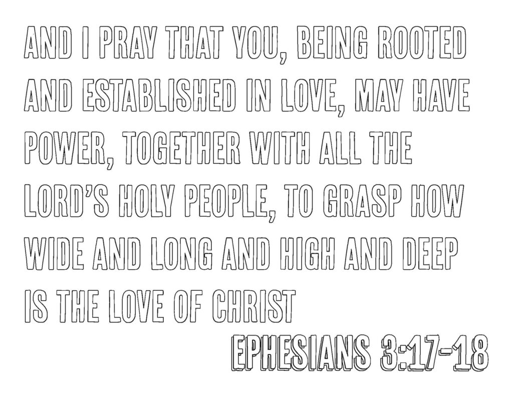 Bonus Activity - ROOTED and GROUNDED coloring pages - Cadets