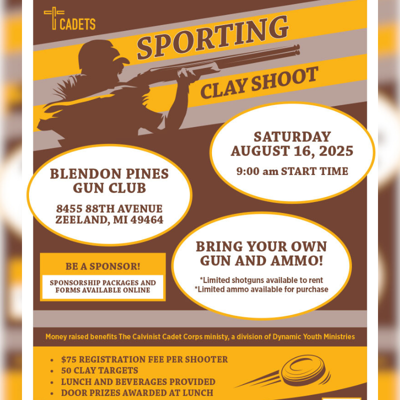 2025 Sporting Clay Shoot Preview - Cadets
