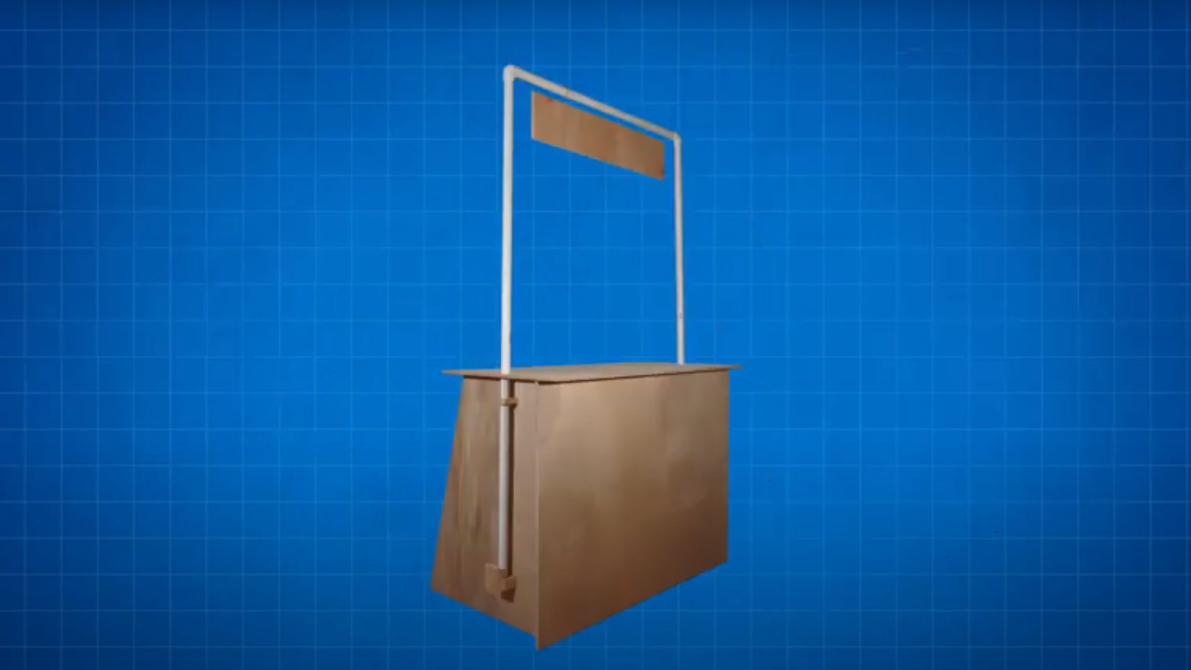 Summer Project - Foldable Event Stand - Cadets